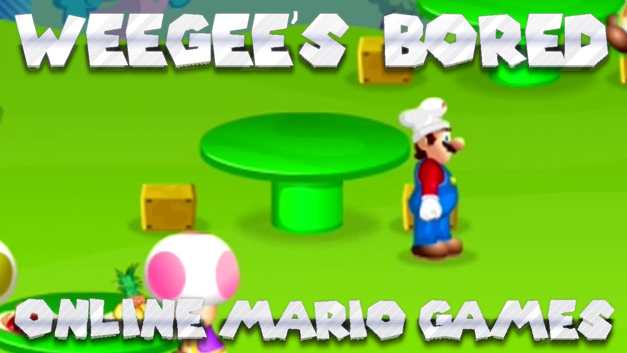 Weegee's Bored - Mario Online Games - YouTube
