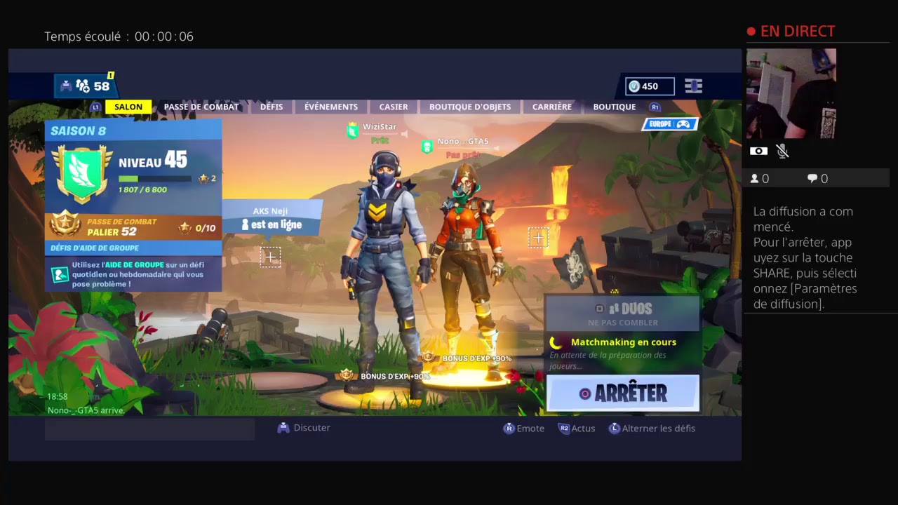 Live avec le poto - YouTube