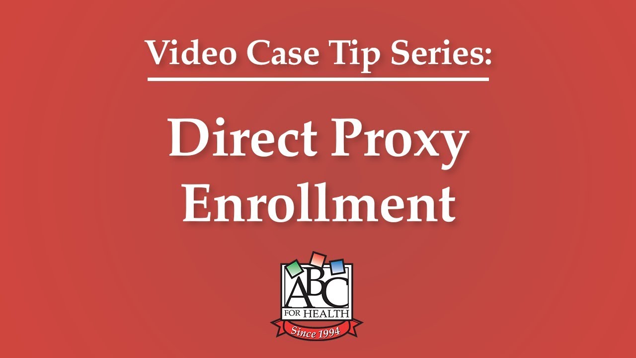 Direct Proxy Enrollment - YouTube