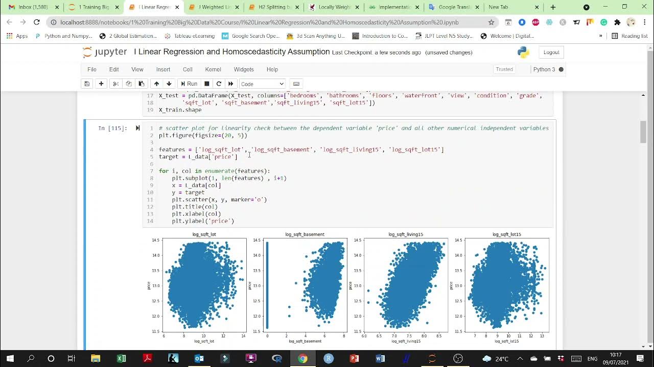 DB 2 Linear Regression with StatModels Python Library - YouTube