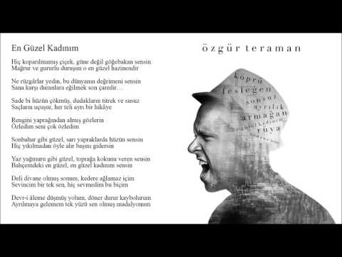 En Güzel Kadınım - Özgür Teraman [Lyric Video]
