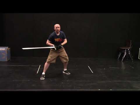 Broadsword Lesson 5 - Low Line Direct Parries - YouTube