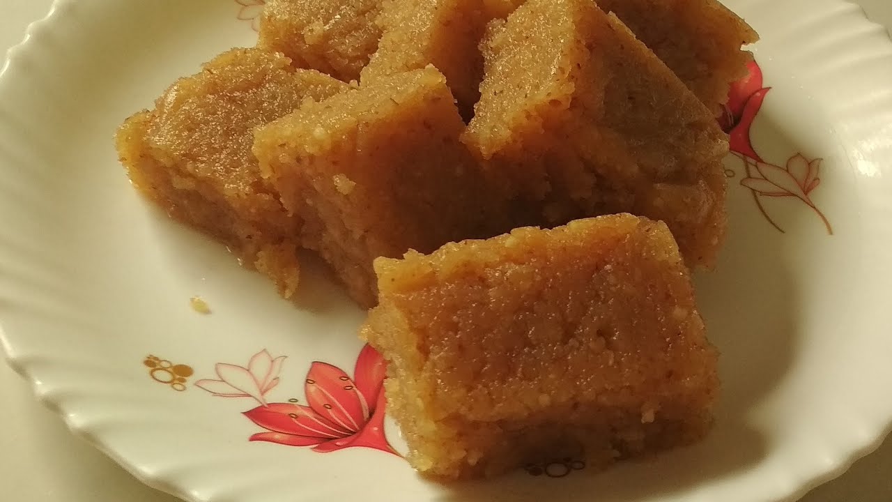 Besan coconut burfi |बेसन नारियल बर्फी easy barfi recipe - YouTube