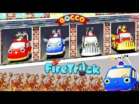 FIRE TRUCK FOR KIDS - Game Cartoon for Children | Gocco Fire Truck ...
