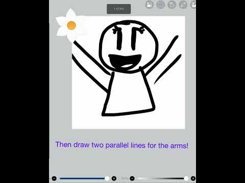 How to draw a mini person! - YouTube