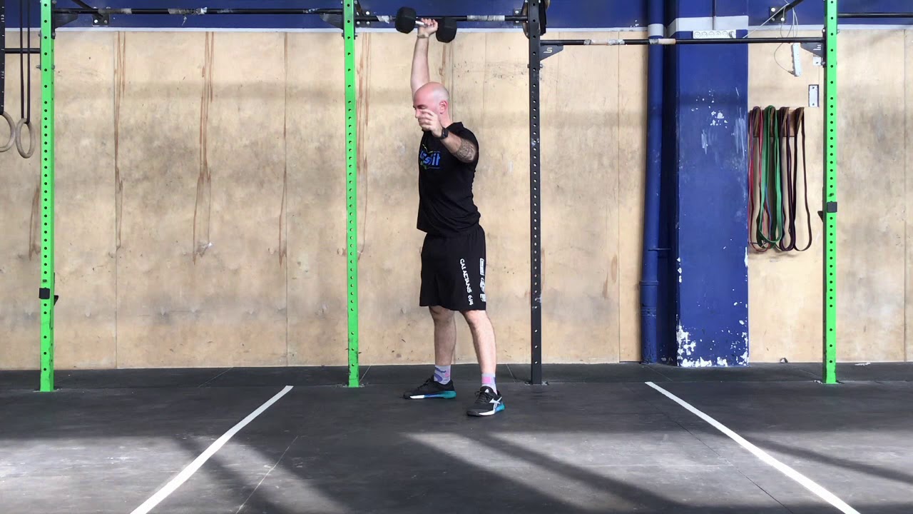 1 arm DB Devil Press - YouTube