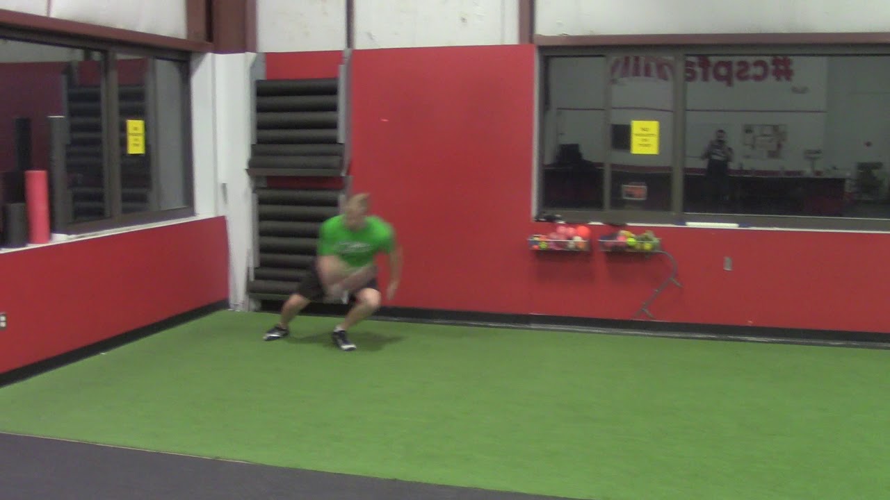 Change of Direction: Side Shuffle - Sprint - YouTube