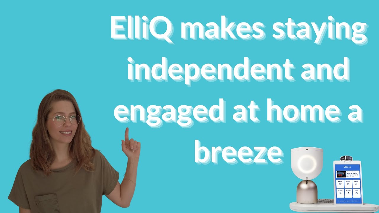 Intuition Robotics is the Age-Tech startup behind ElliQ - YouTube