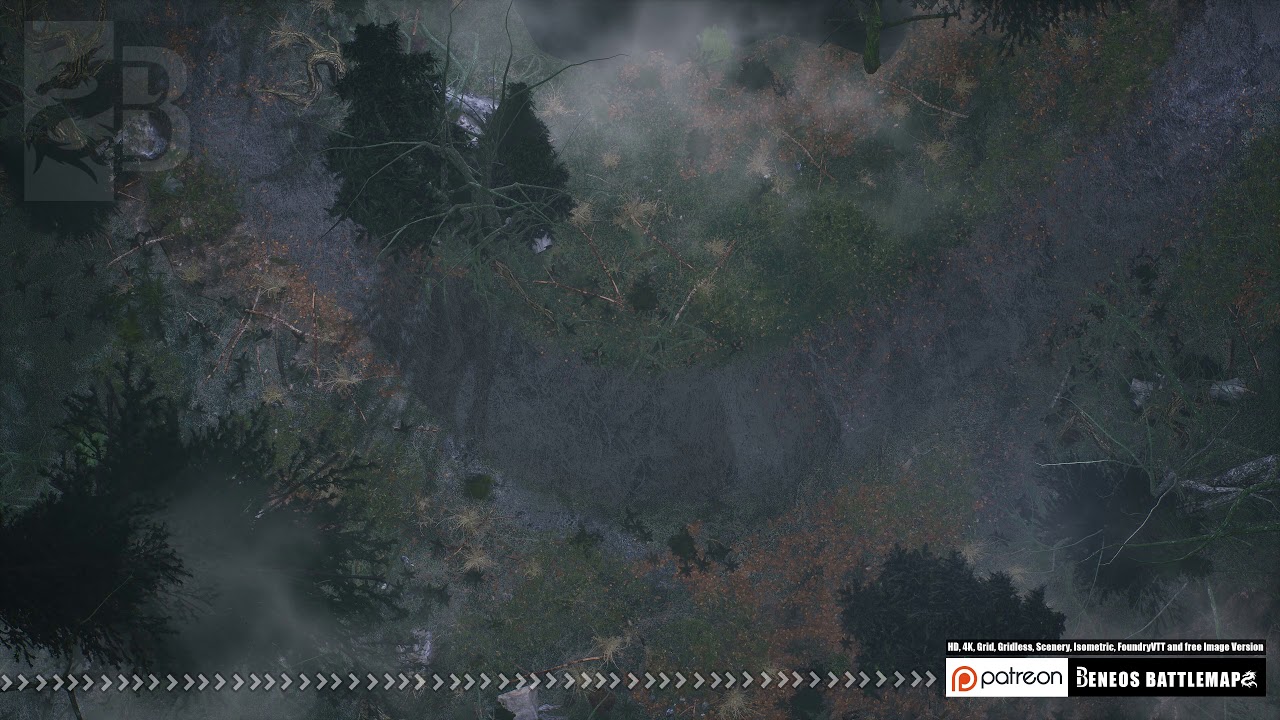 Beneos Battlemaps: Curse of Strahd - Svalich Road 2 [Animated Battlemap ...