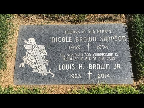 FAMOUS GRAVE TOUR: Remembering Nicole Brown Simpson At Ascension ...