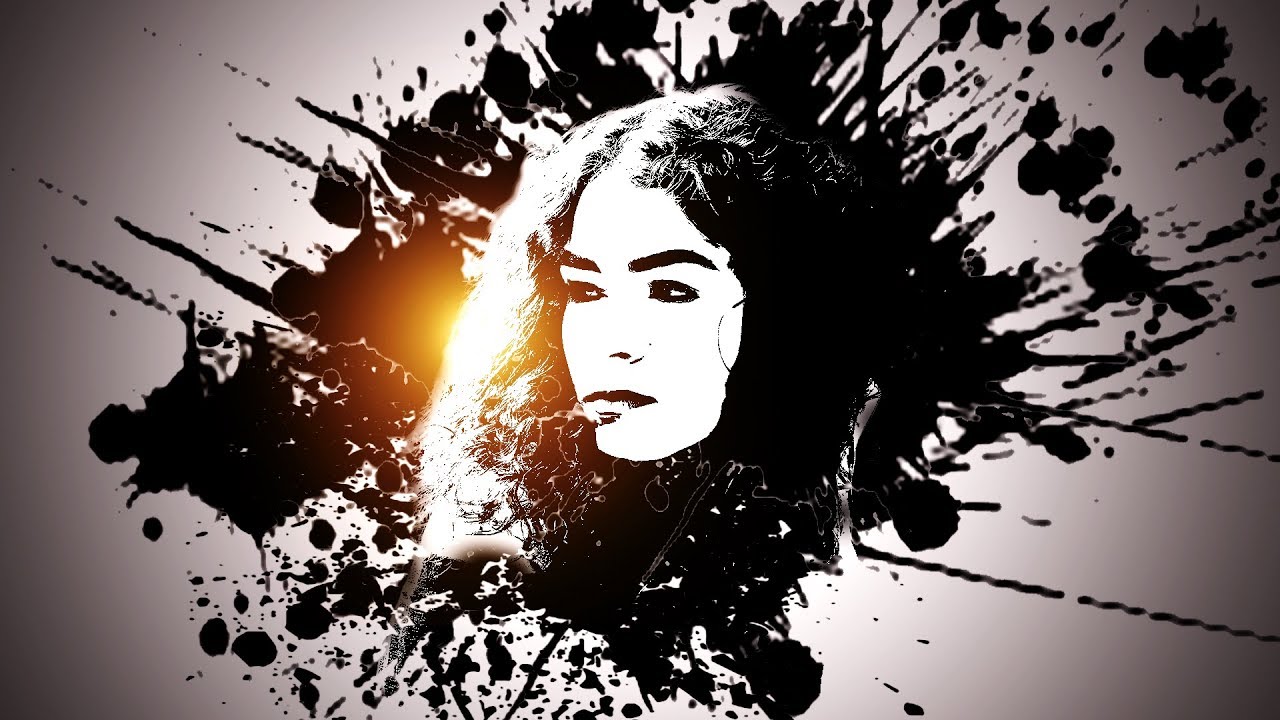 Photoshop tutorial-How to make an Ink Splash effect in Photoshop - YouTube