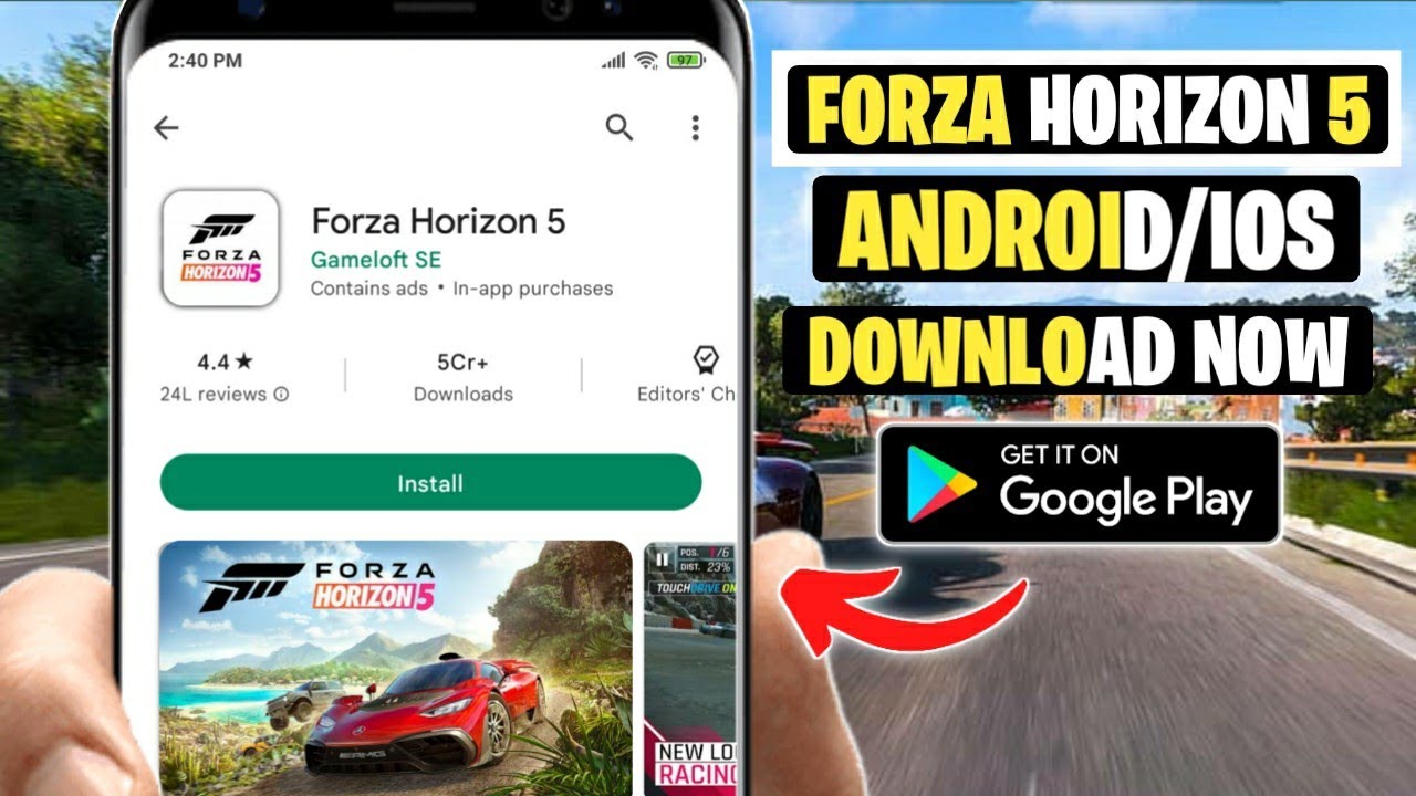 FORZA HORION 5 FOR ANDROID/IOS | HOW TO DOWNLOAD FORZA HORIZON 4 FOR ...