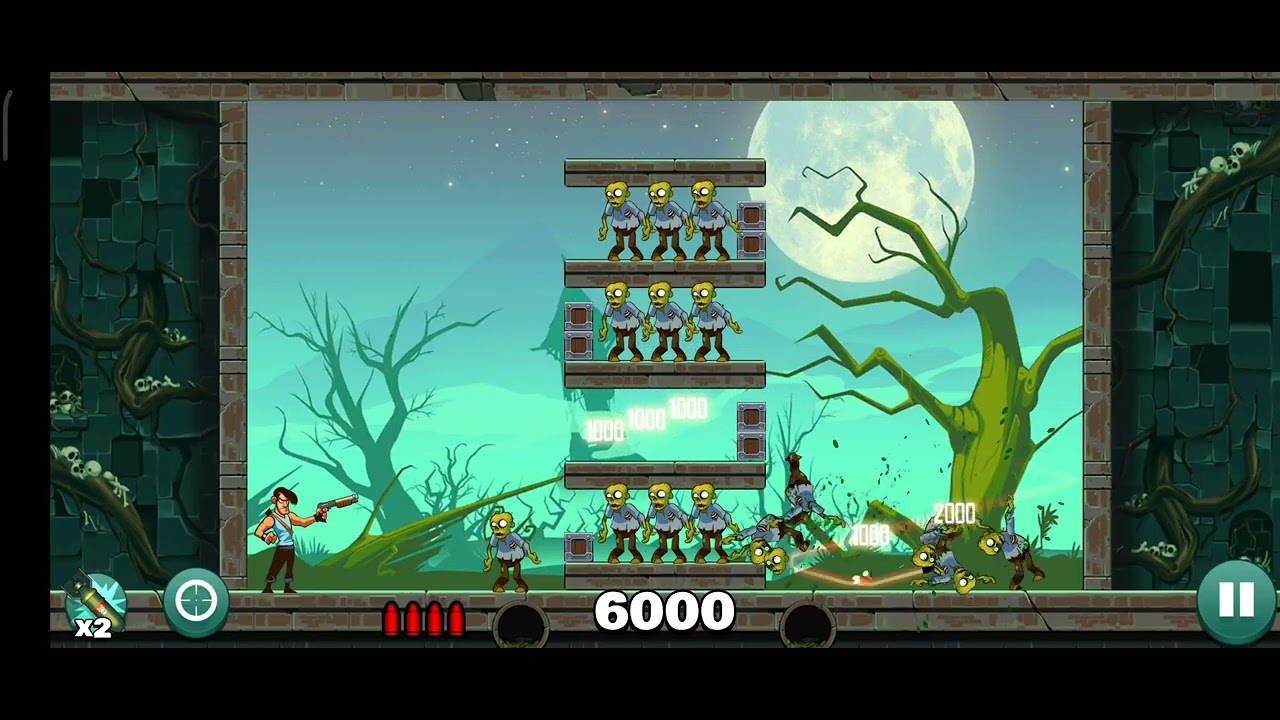 Stupid zombie |Chapter 1| level 8 or 9 Android gameplay Full graphics ...