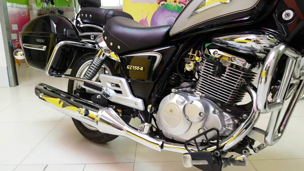 Moto SUZUKI GZ150A- 2016 - YouTube