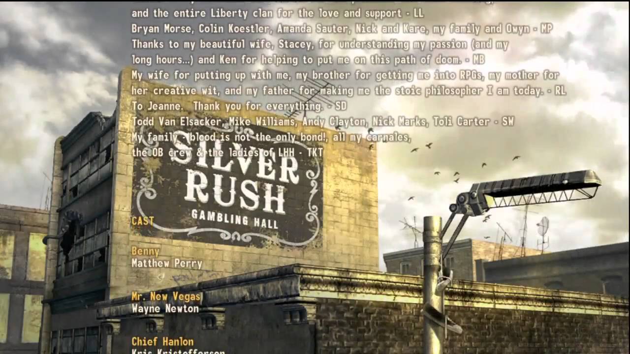 Fallout New Vegas Walkthrough HD Episode 133: Credits and Afterthoughts ...