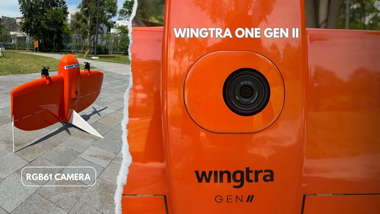 Wingtra One GEN II with RGB Camera - YouTube