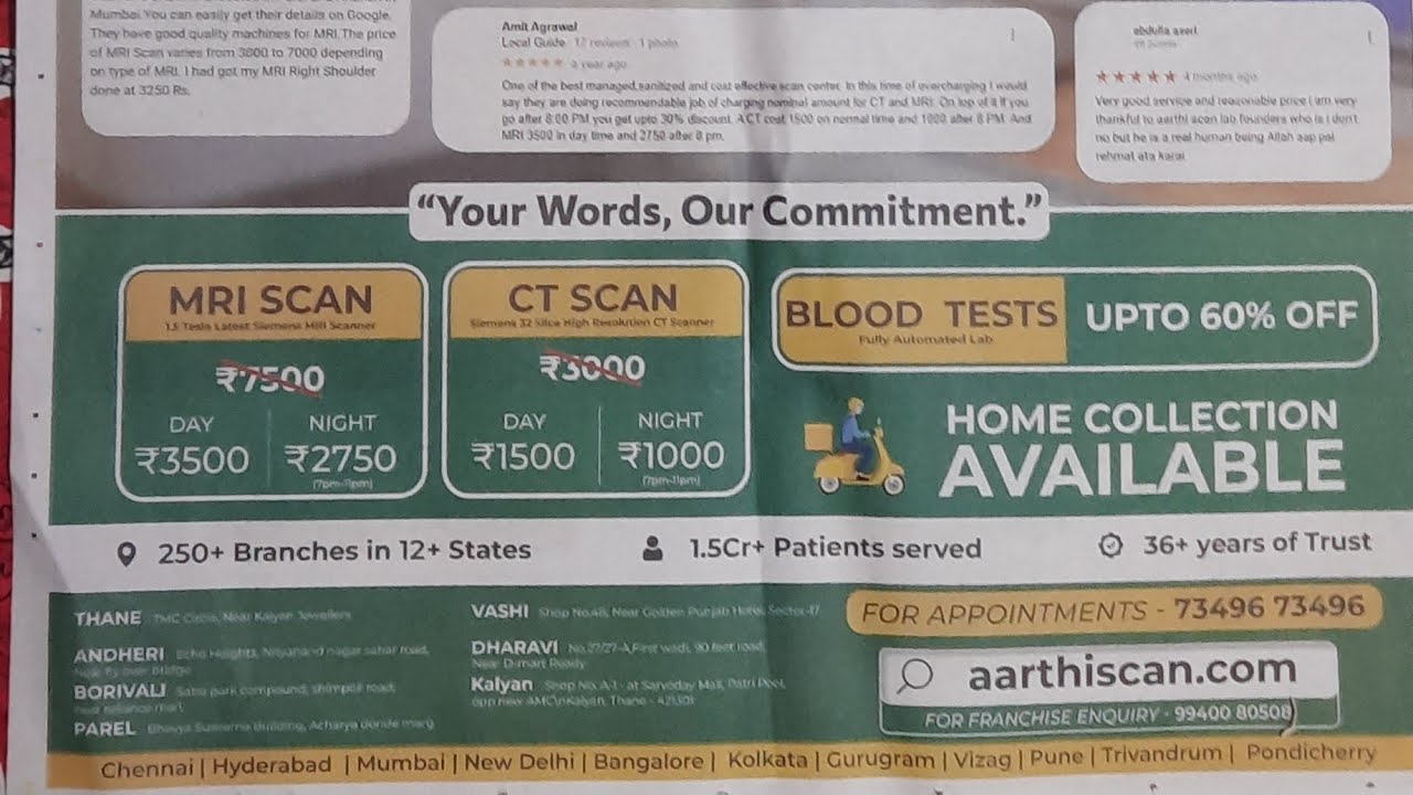 Discount Rate For MRI And City Scan In Mumbai|Complete Details On ...