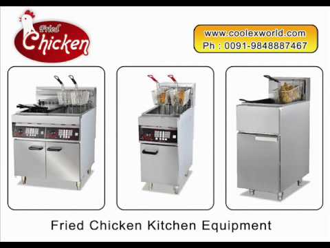 there are many Fried chicken equipment suppliers in india - YouTube
