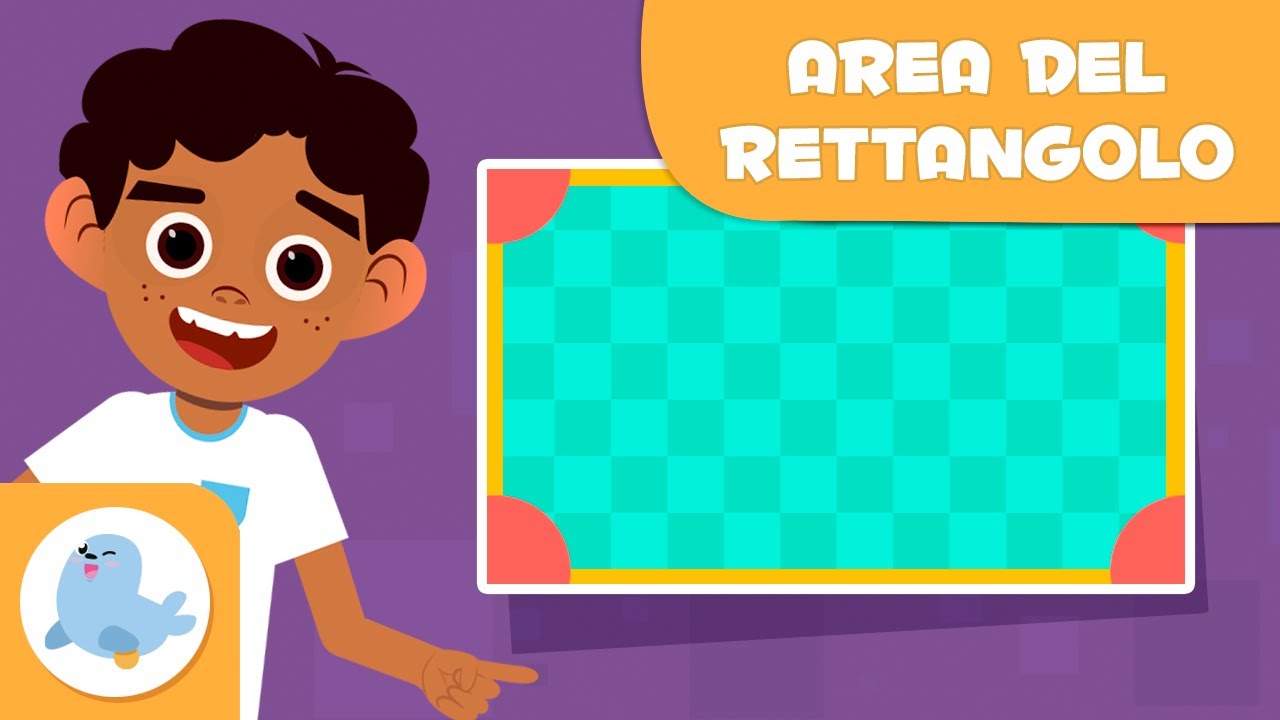 L'area del rettangolo - Matematica per bambini - YouTube