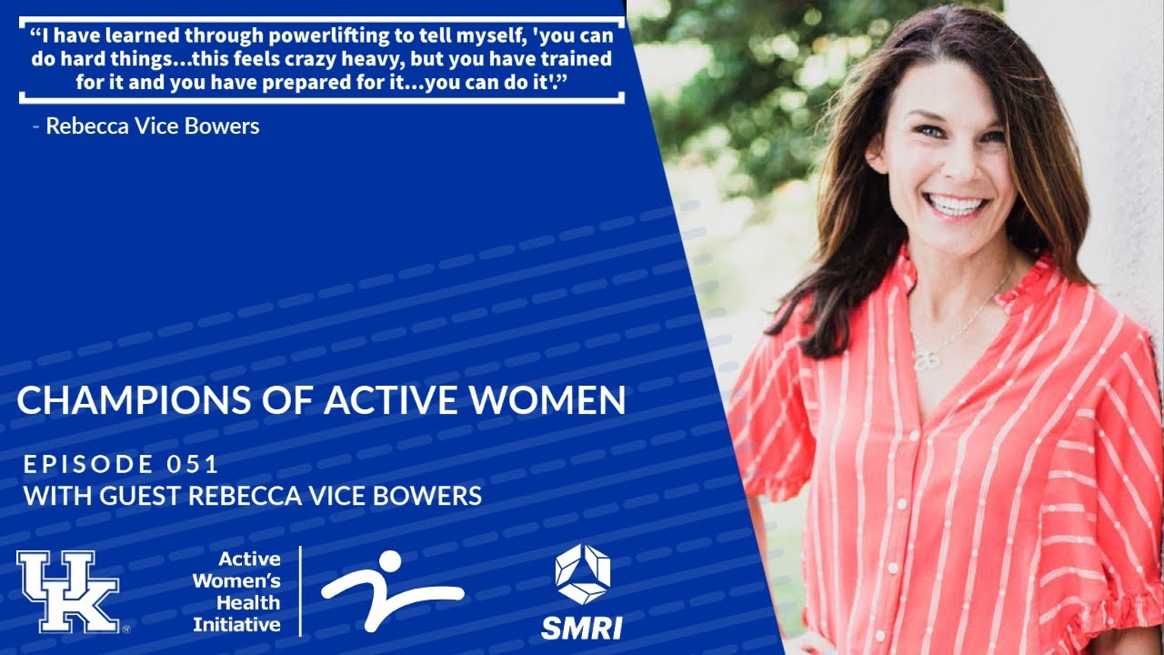 051 - Rebecca Vice Bowers, powerlifter, Arbonne Regional Vice President ...