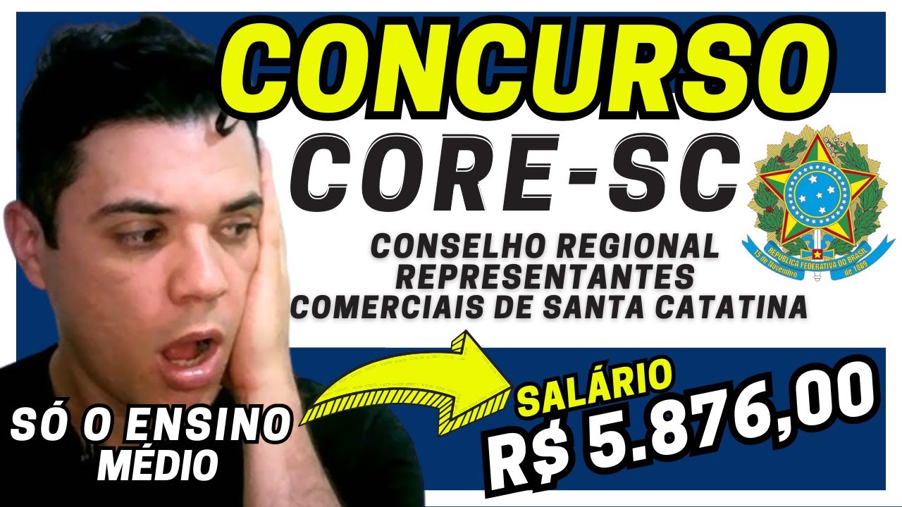 CONCURSO CORE SC 2024 - YouTube