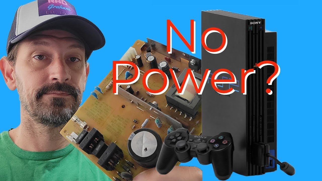How To: Replacing Power Board To Fix Ps2 No Standby/power Light - YouTube