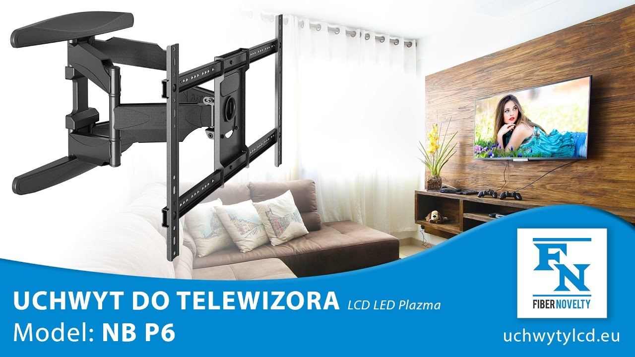 NB P6 Uchwyt TV - do telewizorów i monitorów LCD, LED 40" - 70" - Fiber ...