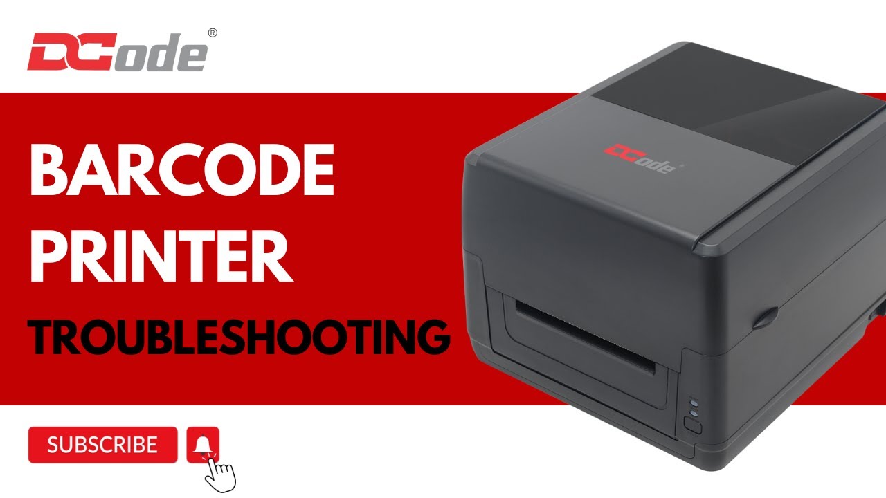 (HINDI) Basic Troubleshooting for DCode Barcode Printer - YouTube