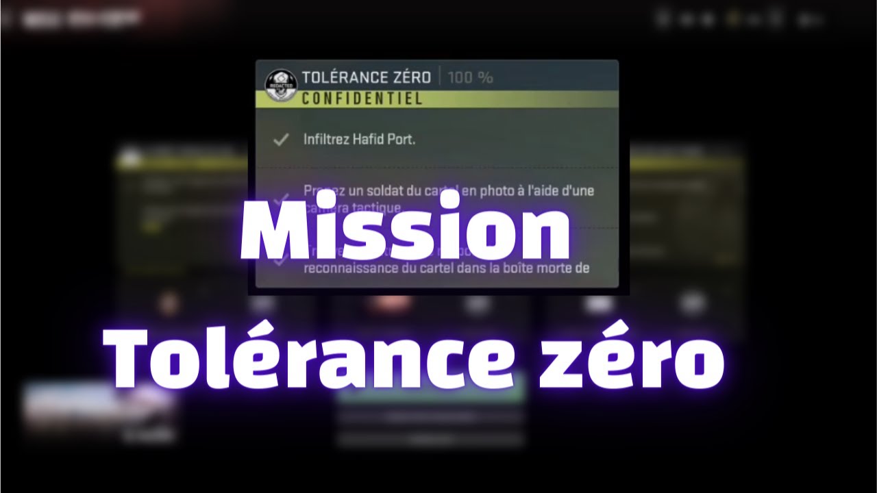 Call of Duty Warzone 2.0 - DMZ - Mission Tolérance zéro ( Saison 3 ...