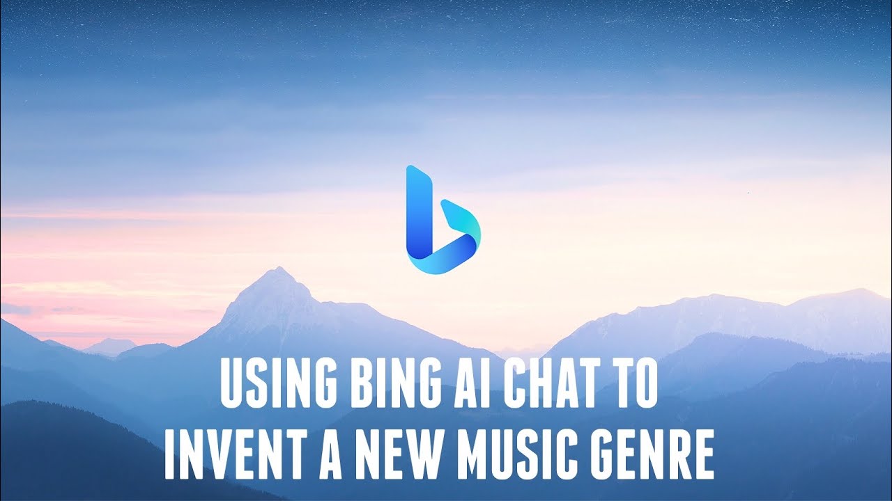 Using BING AI Chat To Invent A New Music Genre - YouTube