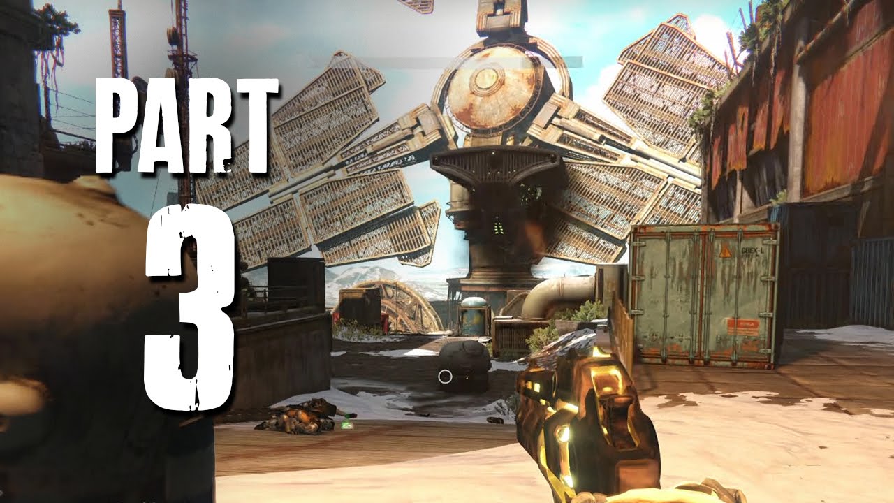 Destiny Walkthrough Part 3 - LEVEL 5 THE LAST ARRAY - Playthrough / Let ...