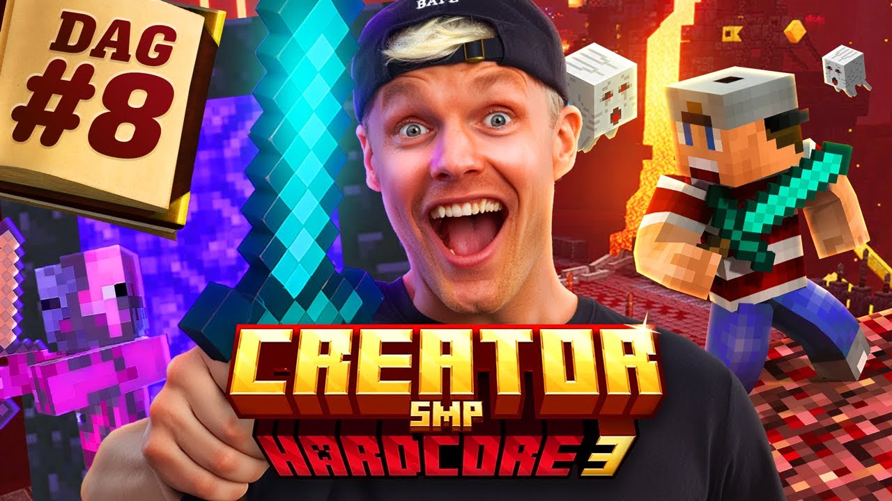 MINECRAFT SMP HARDCORE SURVIVAL DAG 8 - YouTube