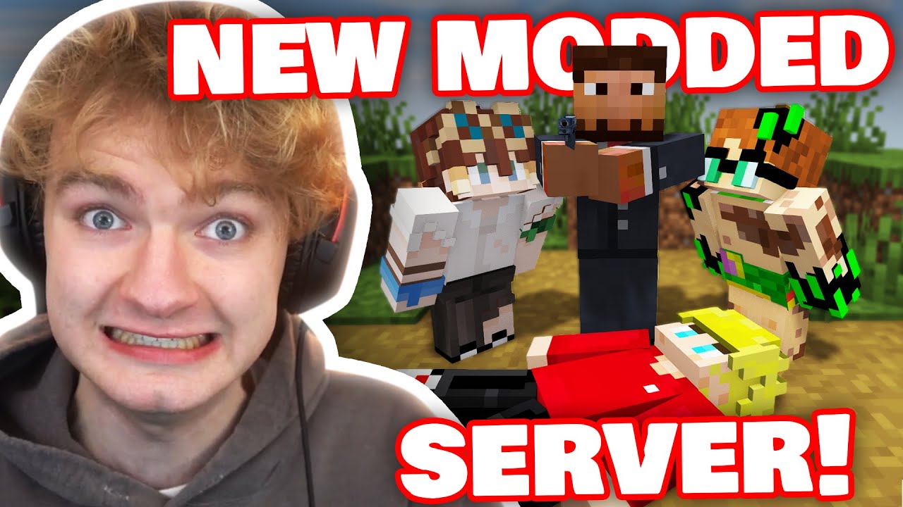 The Start Of Tommyinnit's New Modded SMP With Jschlatt, Tubbo ...