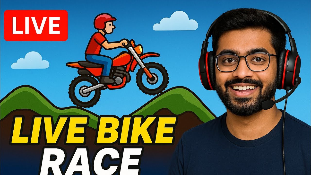 Bike Hills Race Live Show 🔴 |Crazy Bike Stunts & Speed Race! | Sarkari ...