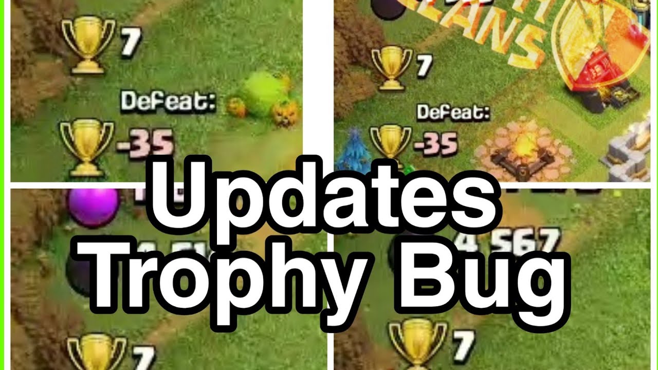 Clash of Clan Update full of Trophy Bugs - YouTube