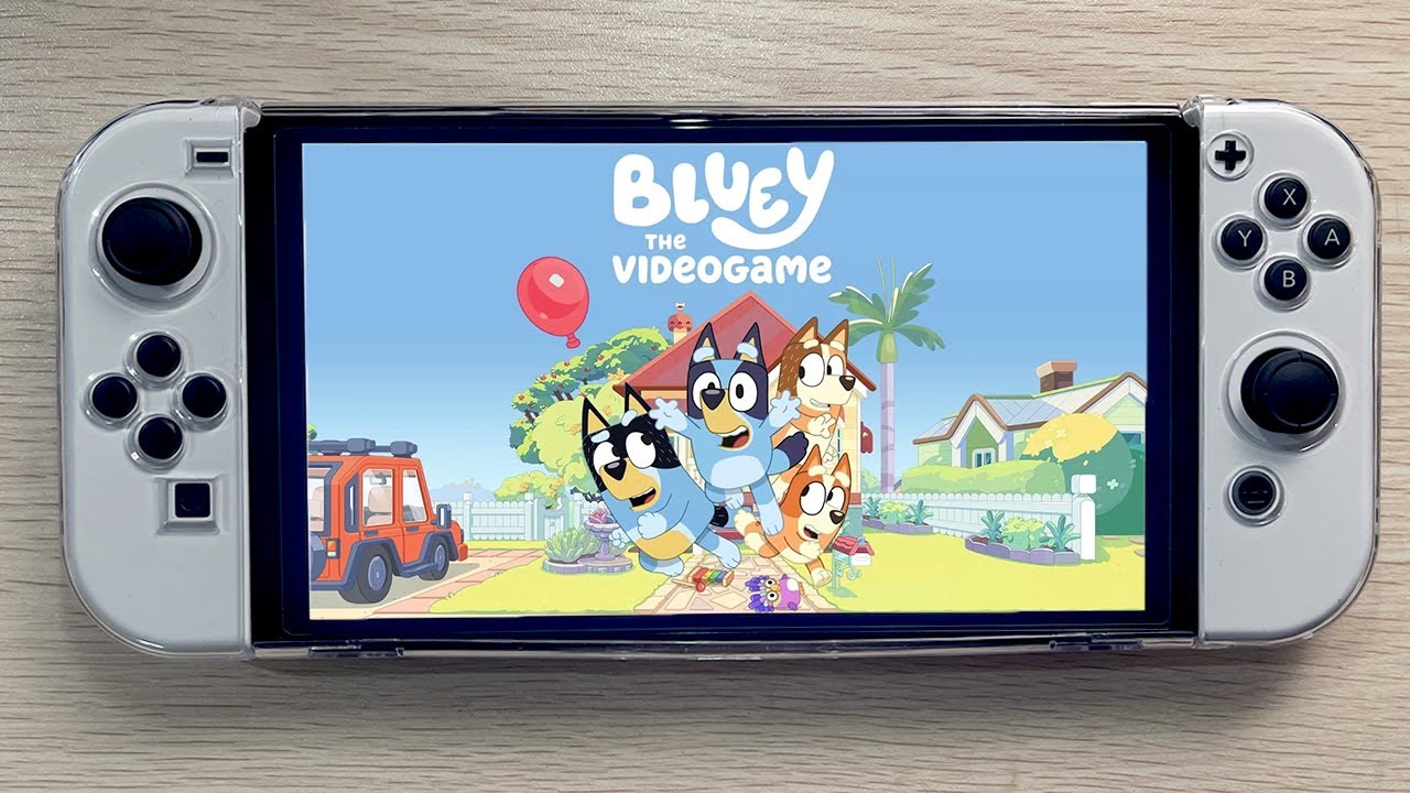 Bluey The Videogame / Nintendo Switch Oled gameplay - YouTube