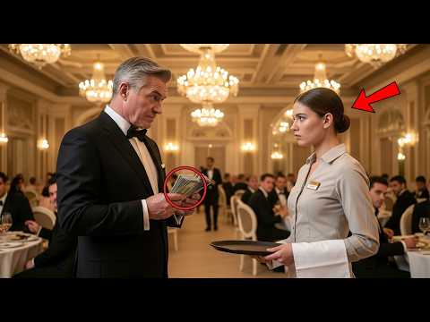 Billionaire Asked a Waitress a “Simple Question” — Her Answer Shocked Every Guest