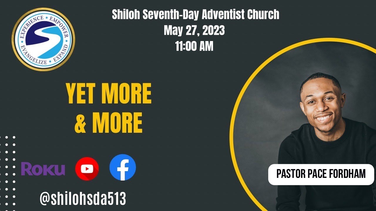 Yet More and More (Pastor Pace Fordham) - YouTube
