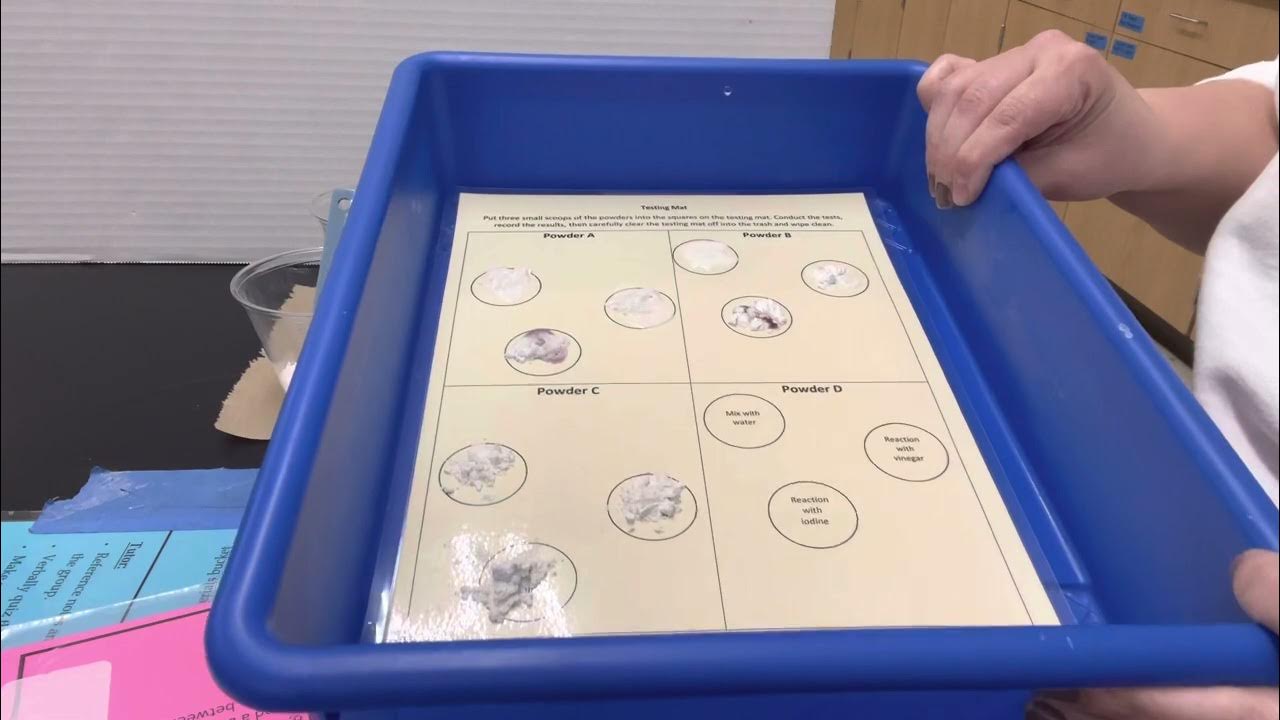 Mystery Powders Lab - YouTube