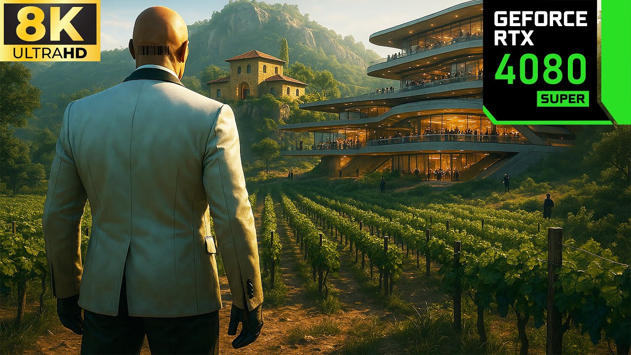 [8K] Serving Rare Wine In A Mafia Meeting - Hitman 3 Stealth Cinematic ...