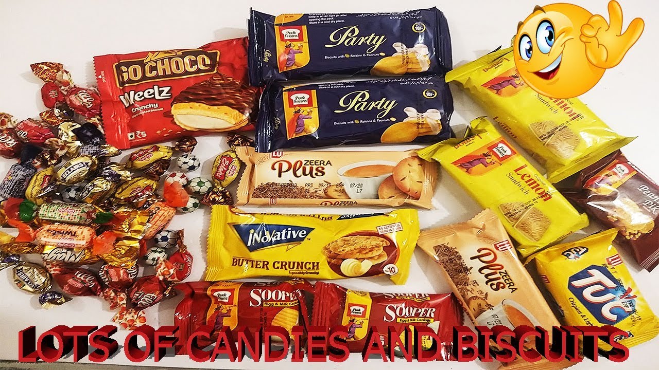 Lots of Candies And Biscuits Part 4 | a lot of candy - YouTube