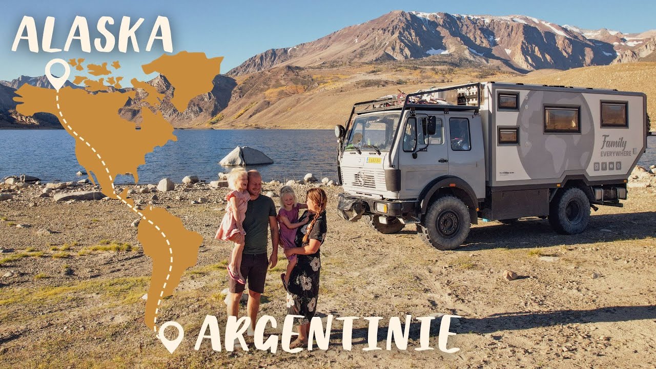 OVERLAND van ALASKA naar ARGENTINIE | als familie fulltime op reis in ...
