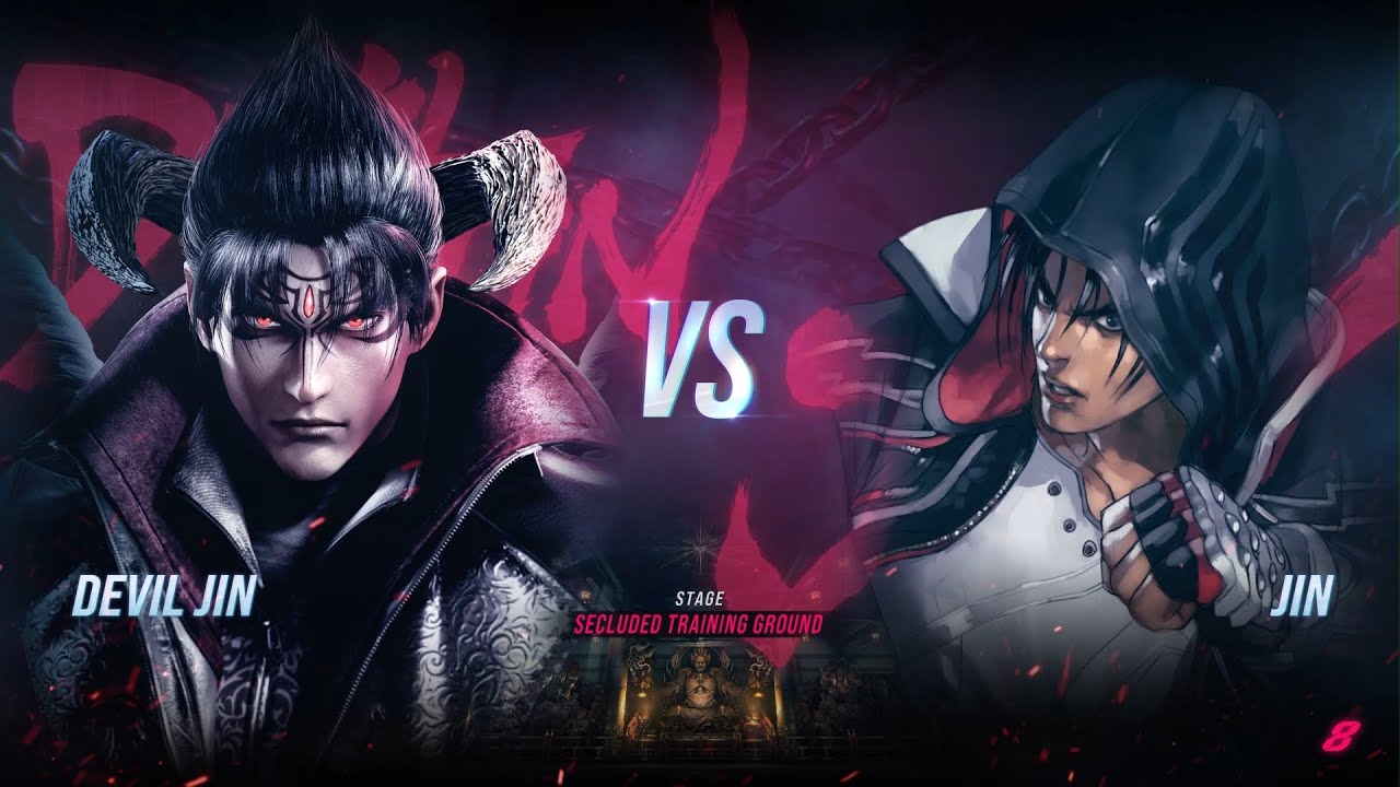 Tekken 8 - Devil Jin vs. Jin (PS5) - YouTube