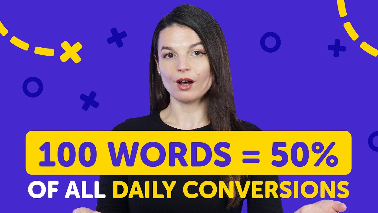 100 English Words That Make Up About 50% of All Daily Conversations ...