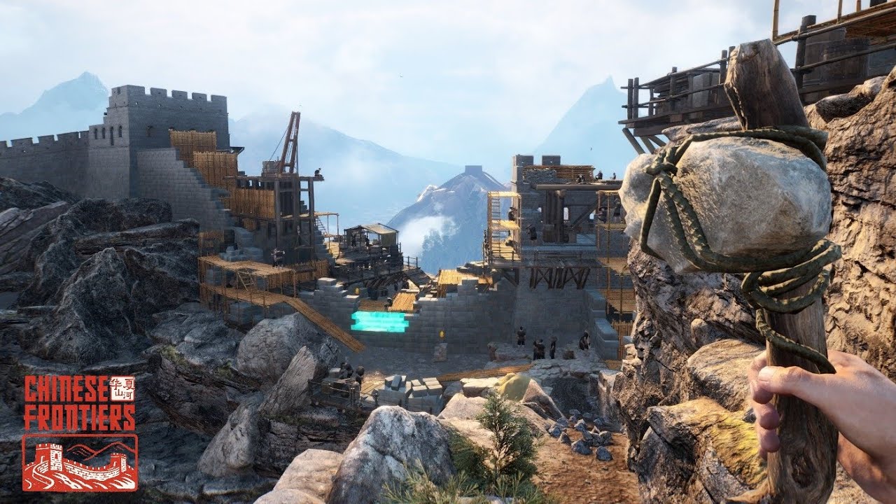 Starting Our Work On The Great Wall ~ Chinese Frontier - YouTube