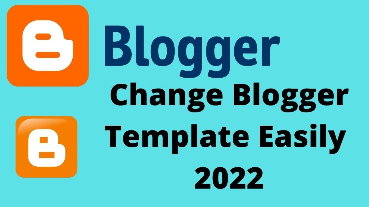 How To Change Blogger Template/Theme Customize Thumbnail ? - YouTube
