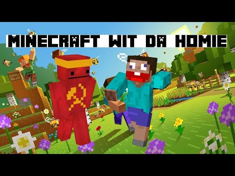 Minecraft wit da homie Part 1! | Violating an iron golem and villagers ...