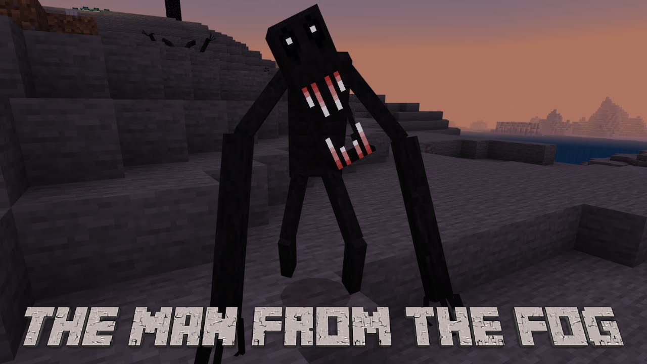 The Man From The Fog | Minecraft Addon - YouTube