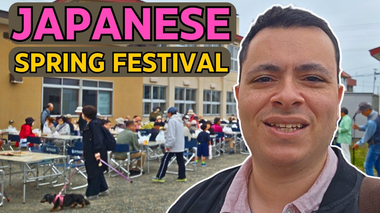 Experiencing Springtime Traditions at a Japanese Festival 2024 - YouTube