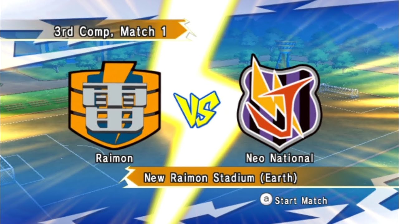 Inazuma Eleven Strikers ⚽ Raimon Vs Neo National Story Mode 7 #inazuma ...